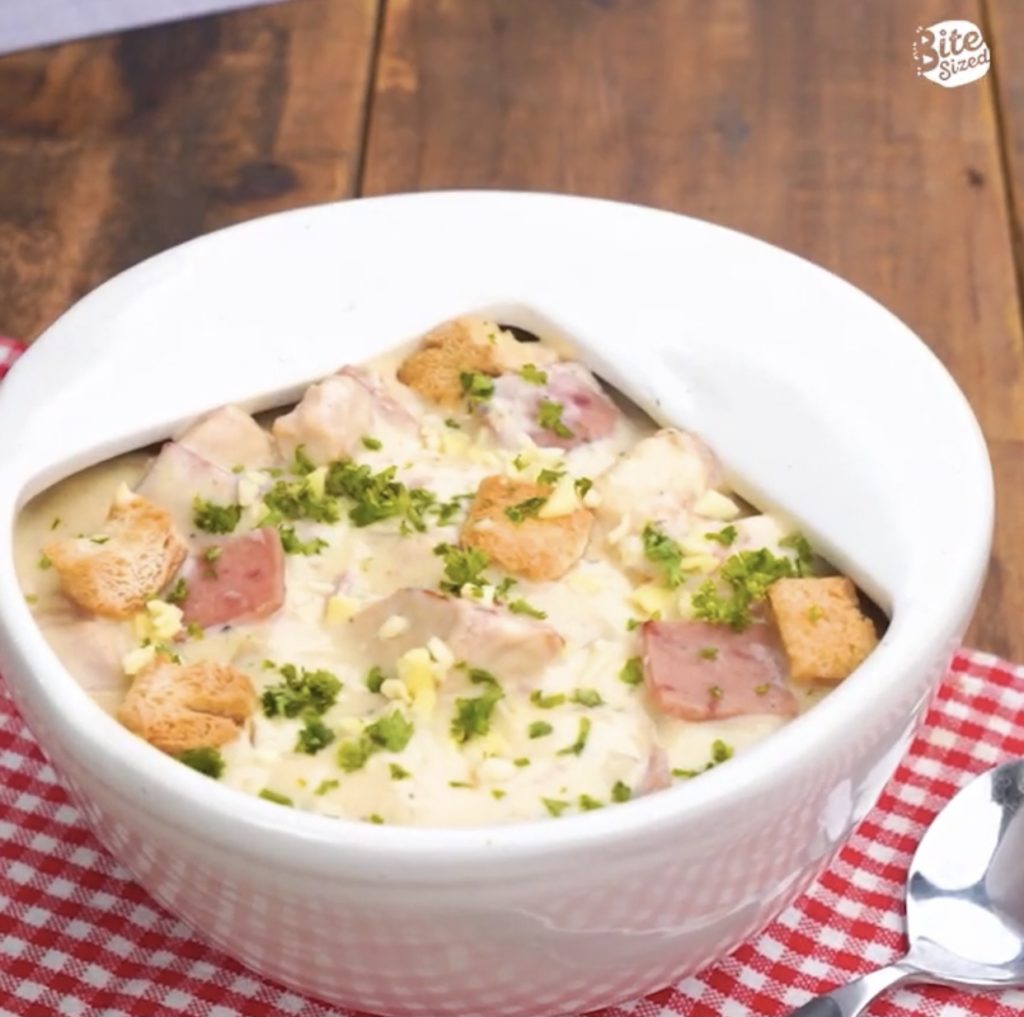 Crispy Hito with Aligue Cream - Bitesized.ph